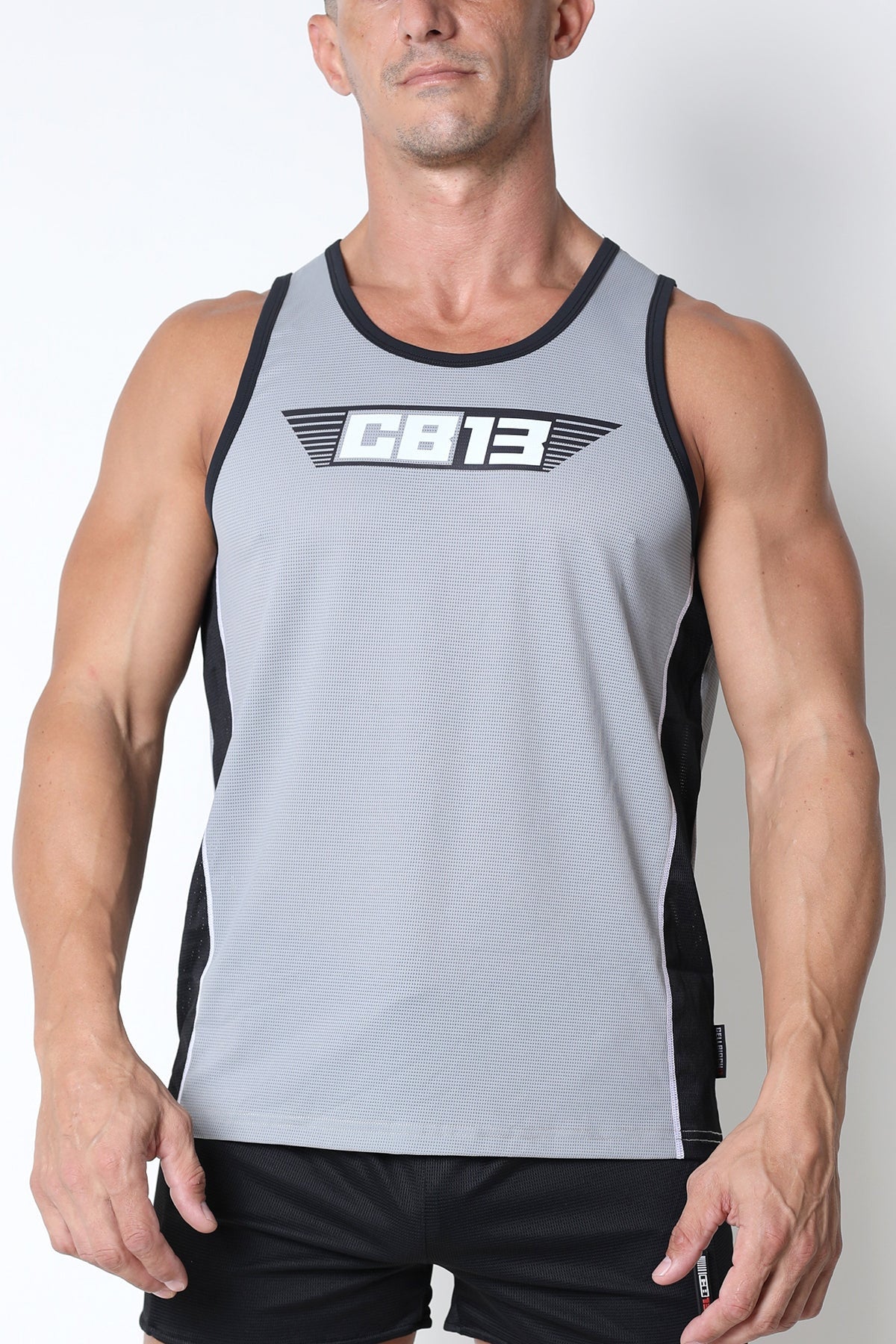 cellBlock 13 Grey Marathon Tank Top – CheapUndies