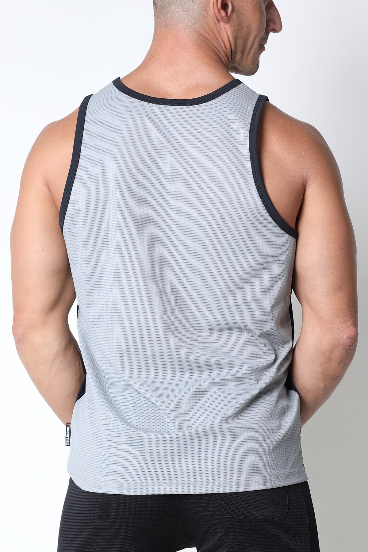 cellBlock 13 Grey Marathon Tank Top – CheapUndies